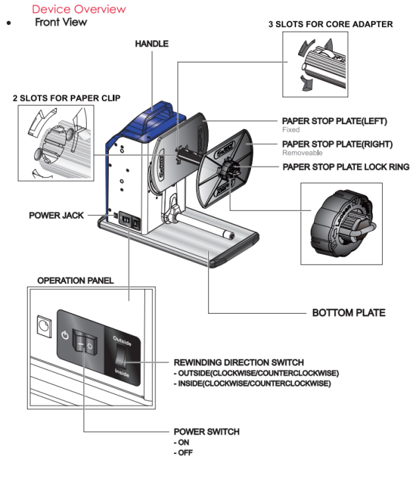 Máy cuộn tem nhãn cao cấp chính hãng GODEX T10 Đài Loan - FUMA Vietnam